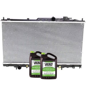 Radiator for Mitsubishi Galant 1999-2002, 3-Piece Kit, Includes Coolant ...
