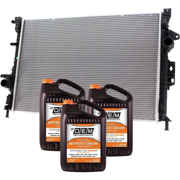 Radiator for Ford Escape 2013-2016, 4-Piece Kit, Includes Coolant ...