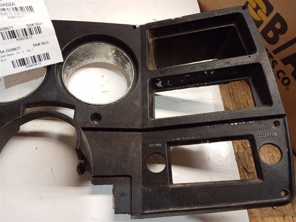 OEM Black Instrument Panel Bezel for 1975-1977 Chevrolet & GMC 254 ...