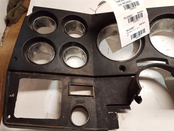 OEM Black Instrument Panel Bezel for 1975-1977 Chevrolet & GMC 254 ...